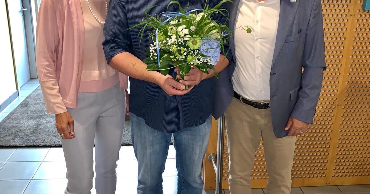 Das Team der Gammel Familie gratuliert David Hartl zu seinem 20-jähri ...